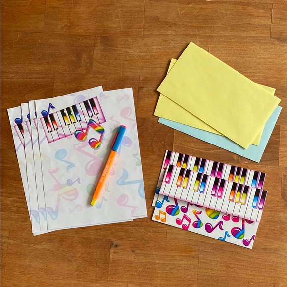 Lisa Frank | Party Supplies | Vintage Lisa Frank Music Note Piano Party ...